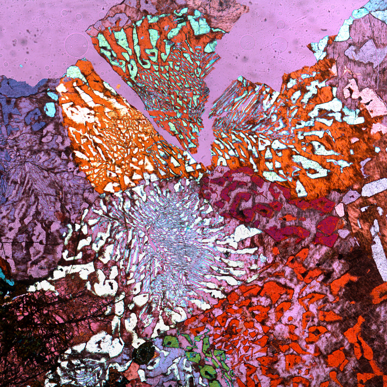 Microscopic Photography - Granophyre II – Lava Gallery NZ