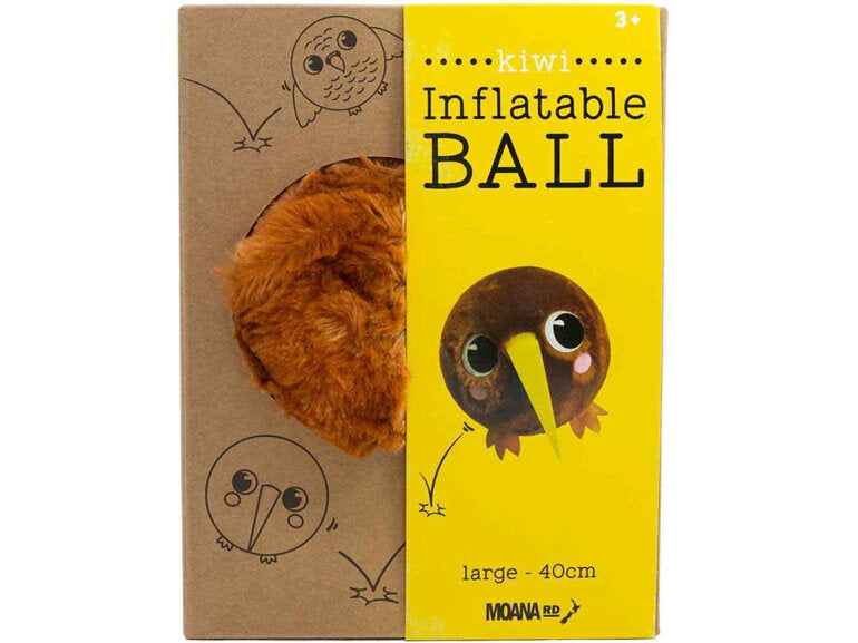 Inflatable Plush Ball - Kiwi – Lava Gallery NZ